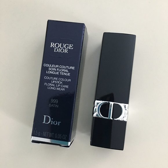 Dior | Makeup | Rouge Dior Mini Lipstick 999 Satin | Poshmark